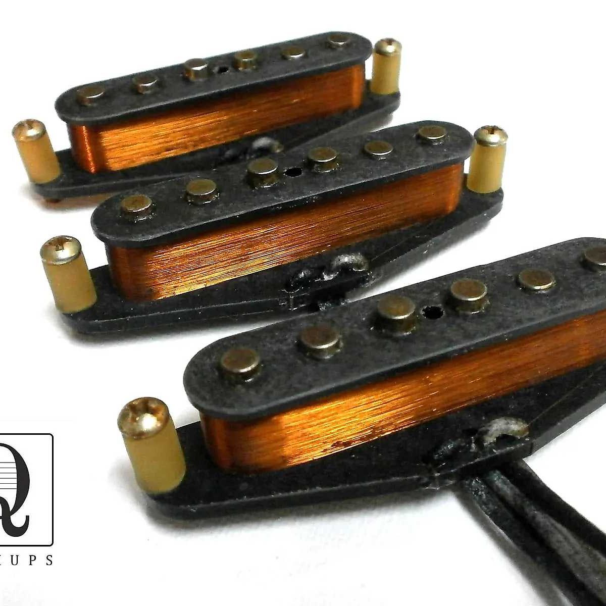 Stratocaster Pickups SET A3 LEFTY Strat Left-handed Guitar Hand Wound Q ...