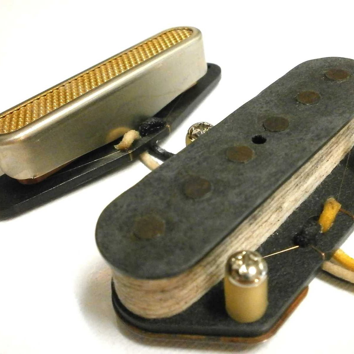 Telecaster Pickups SET 1964-68 VINTAGE CORRECT Tele Guitar Custom Shop ...