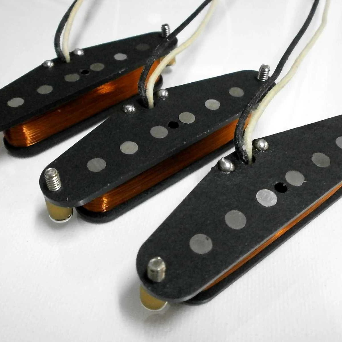 FIREBIRD Pickup SET 3pcs Vintage Correct Mini Humbucker Chrome Nickel ...