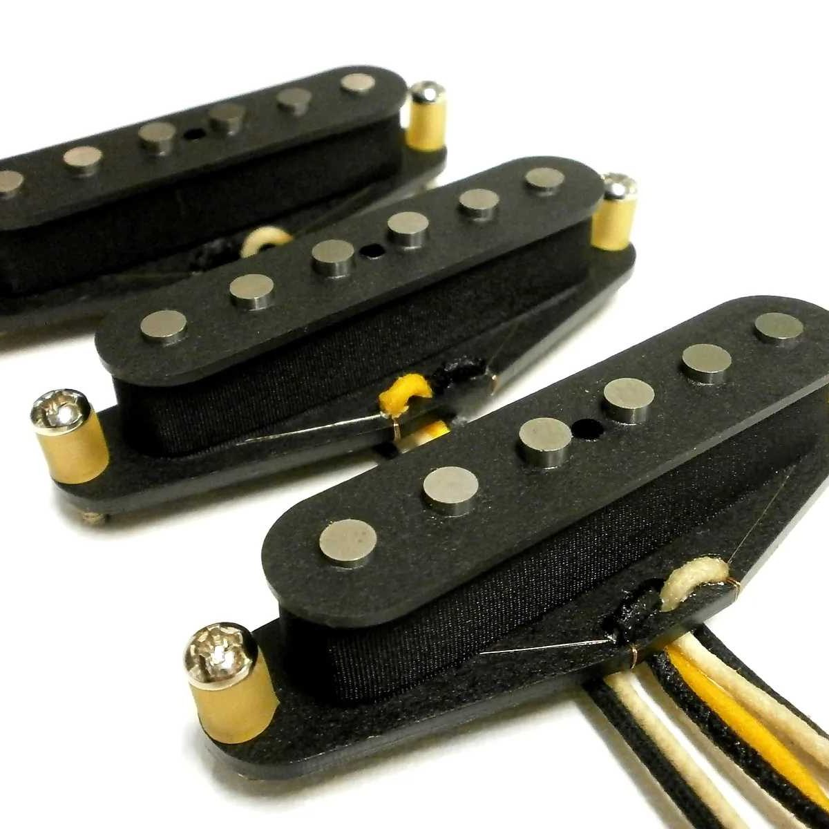 HOT Strat Coil Tapped Bridge Stratocaster A2 Pickups SET Fits Fender ...