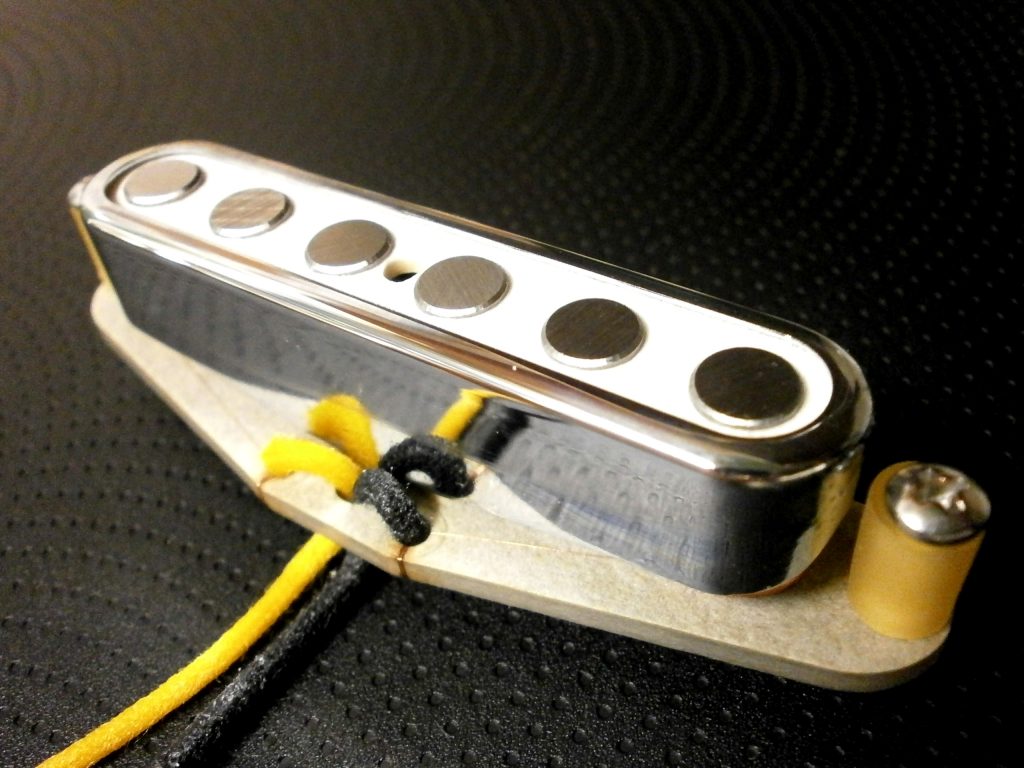 Telecaster WHITE Quarter Pound NECK Pickup Custom Tele .250″ A5 Hand ...