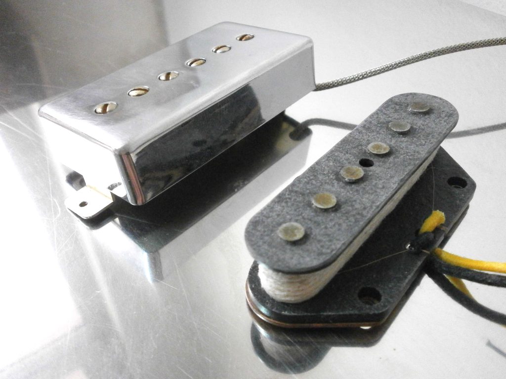Telecaster Relic Aged Tele Bridge / Hum Sized P90 SET Telecaster Fits ...