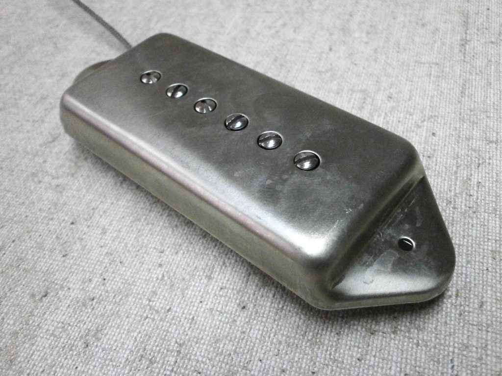 DOG EAR P90 Pickups SET BLACK/CHROME/NICKEL/RAW NICKEL Fits Casino ...