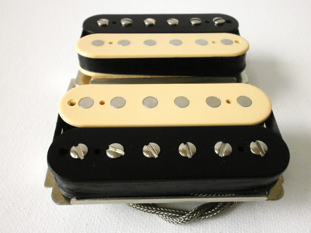 1959 PAF ZEBRA Humbucker PERIOD CORRECT Clones 59 1960 Fits Gibson LP ...