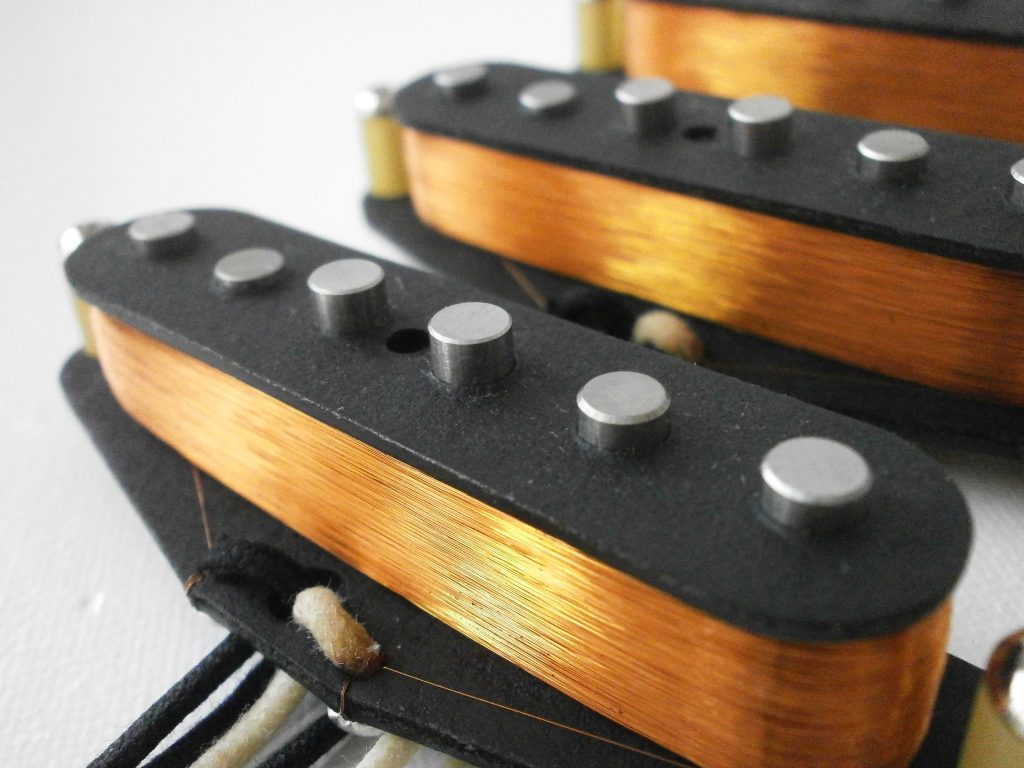 LEFTY Stratocaster Pickups SET 1963 Jimi Hendrix Strat A5 Vintage ...